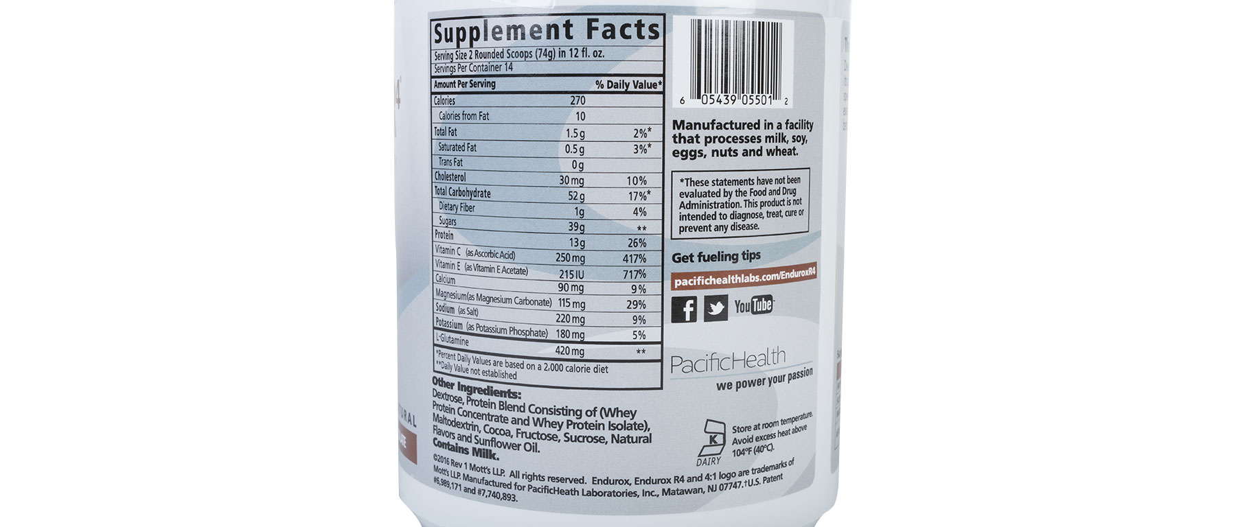 Endurox R4 Recovery Drink Mix Excel Sports | Shop Online From Boulder ...